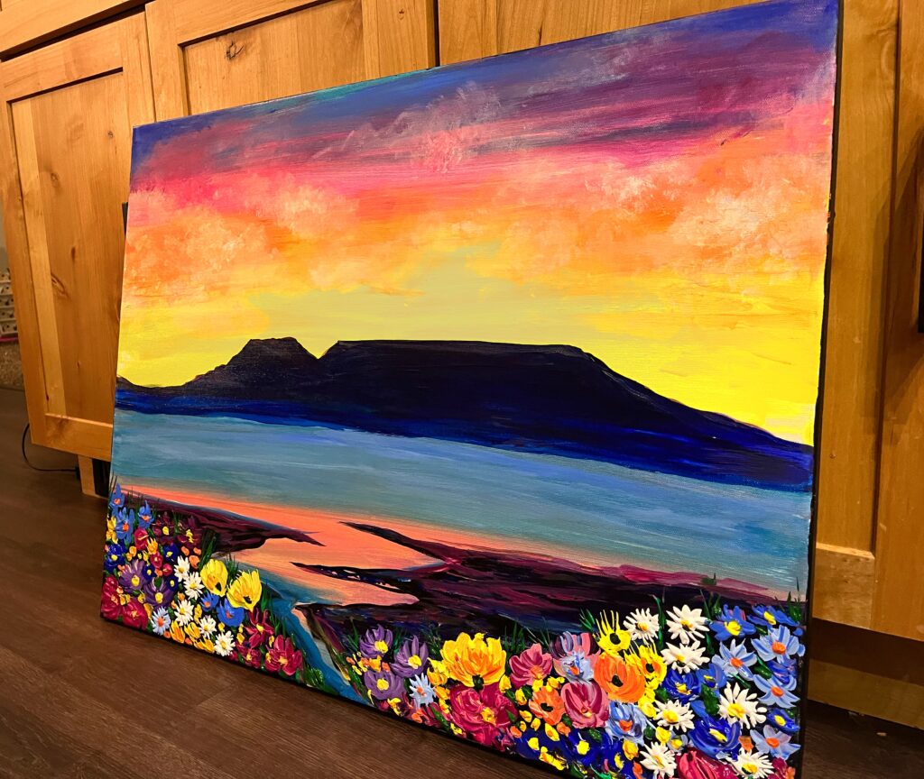 Mount Susitna Serenity ~ Christina Wilson Art
